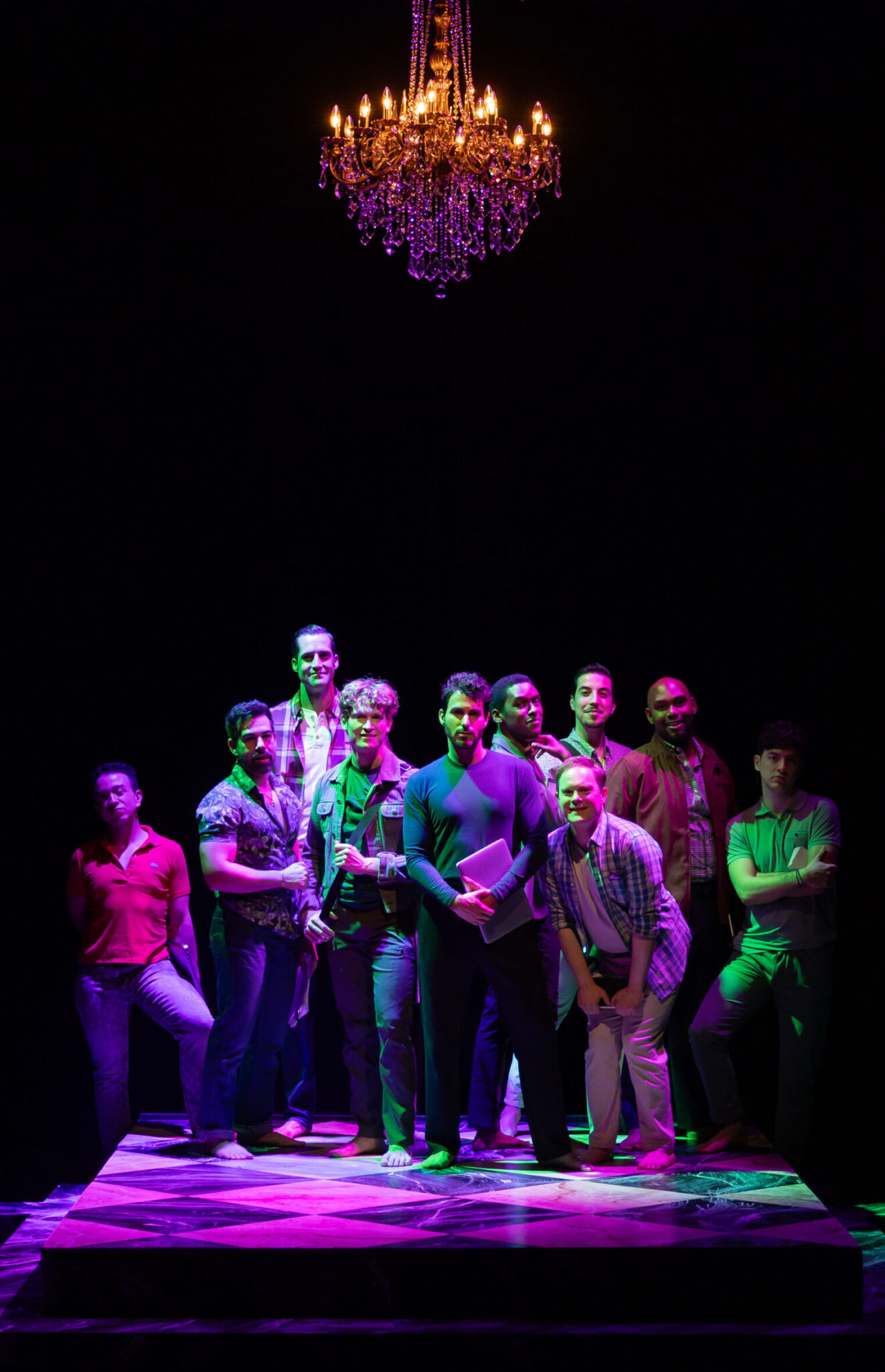 1.Zoetic Stage – The Inheritance, Part 1. Pictured – The Cast – Photo ...